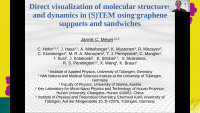 Direct visualization of molecular structures and dynamics in scanning ...