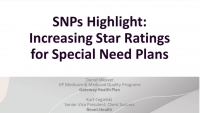 SNPs Highlight: Increasing Star Ratings for Special Need Plans - Rise ...