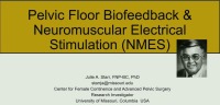 Pelvic Floor Biofeedback and Neuromuscular Electrical Stimulation ...