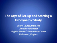 Basic Urodynamics: How to Set Up and Start a Study Video - Society of ...