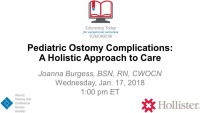 Pediatric Ostomy Complications: A Holistic Approach to Care - Wound ...