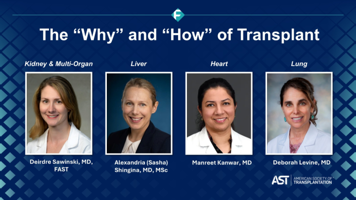The “Why” and “How” of Transplant - American Society of Transplantation
