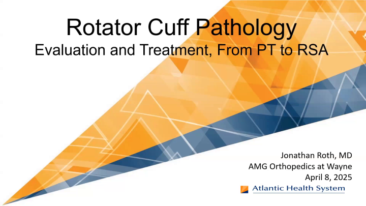 Treatment of Rotator Cuff Pathology: From PT to Shoulder Replacement ...