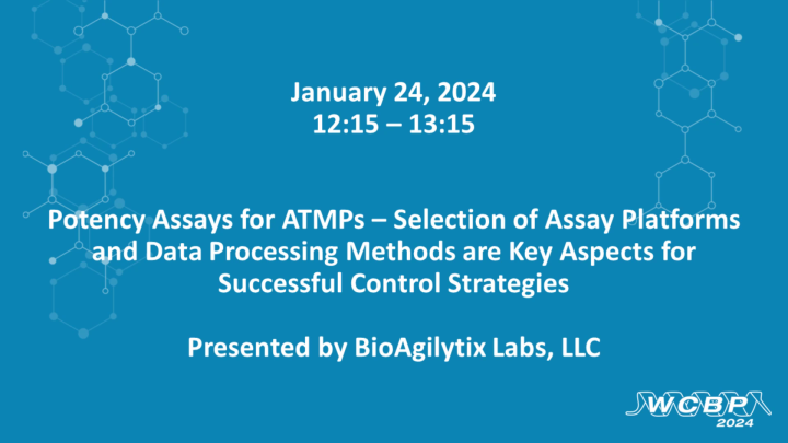 Potency Assays for ATMPs – Selection of Assay Platforms and Data ...