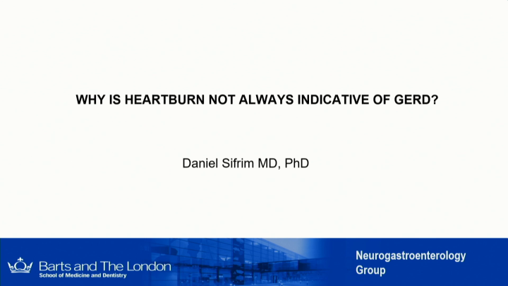 Donald O. Castell, MD, Lecture — More than Heartburn: Typical and ...