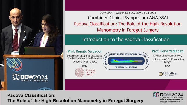 Padova Classification: The Role of the High-Resolution Manometry in ...