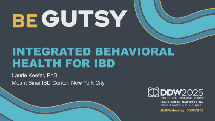 Inflammatory Bowel Disease (IBD) and Mental Health - Digestive Disease Week