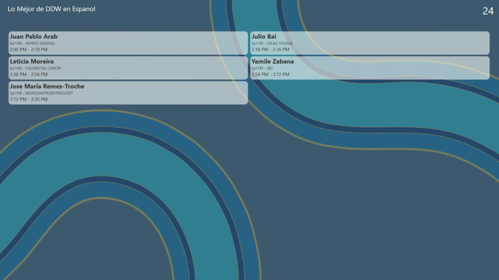 Lo Mejor de DDW en Español - Digestive Disease Week