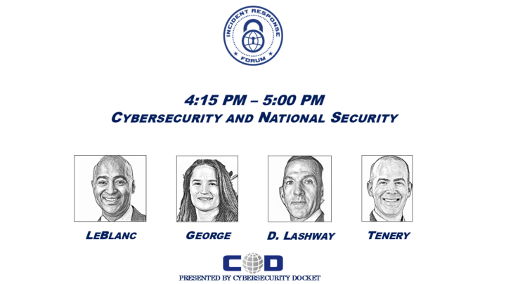 Cybersecurity and National Security - Docket Events