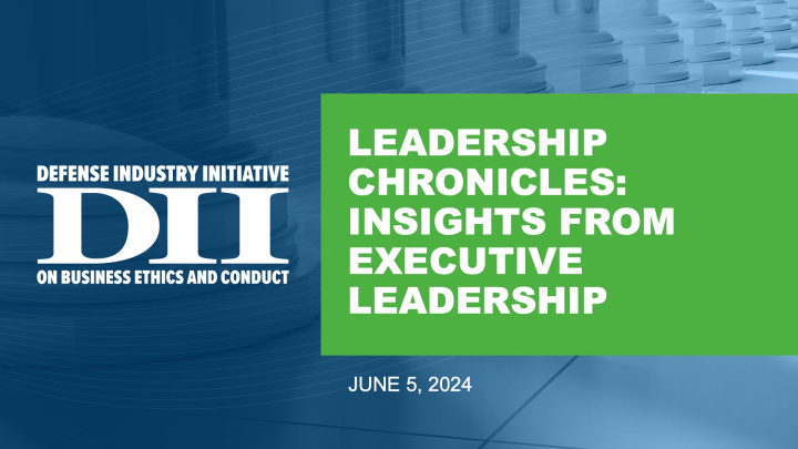 Leadership Chronicles: Insights from Executive Leadership - Defense ...