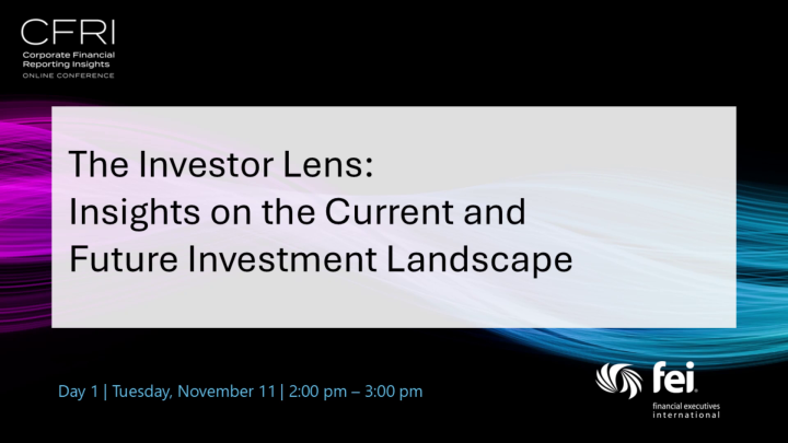The Investor Lens: Insights on the Current and Future Investment ...