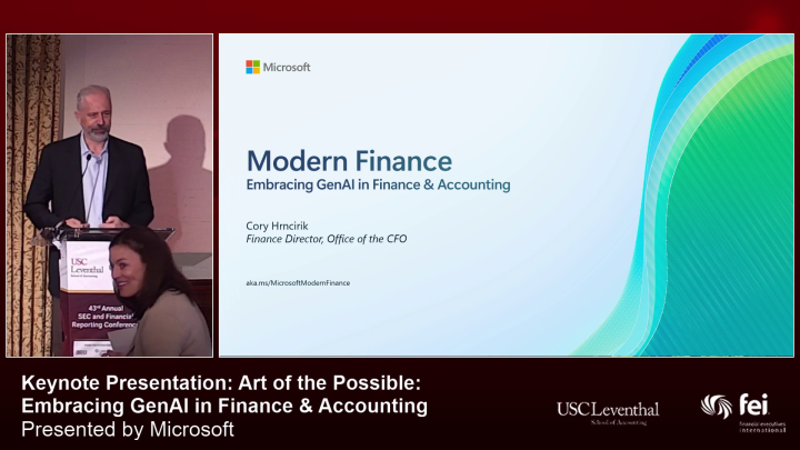 Opening Keynote: Art of the Possible: Embracing GenAI in Finance & Accounting | Presented by ...