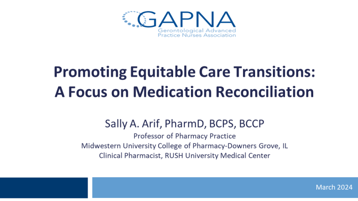 Promoting Equitable Care Transitions: A Focus on Medication ...