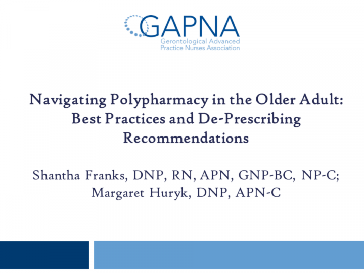 Navigating Polypharmacy in the Older Adult: Best Practices and De ...