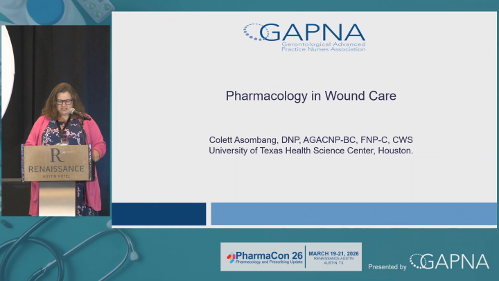 Pharmacology in Wound Care - Gerontological Advanced Practice Nurses ...