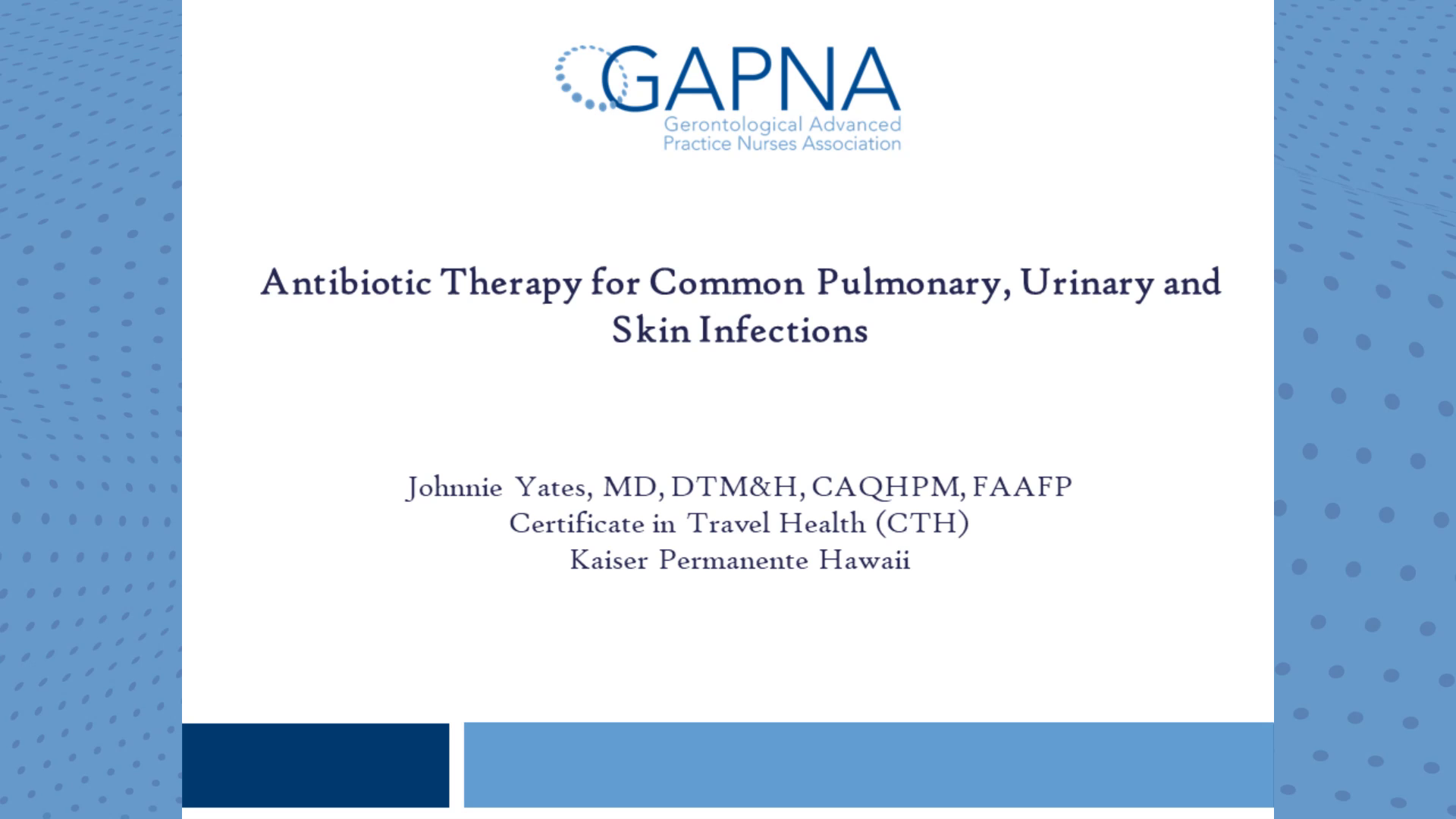 Antibiotic Therapy for Common Pulmonary, Urinary, and Skin Infections ...