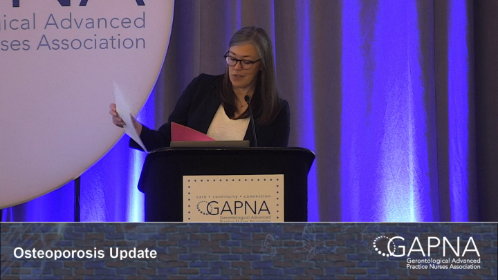 Osteoporosis Update - Gerontological Advanced Practice Nurses Association