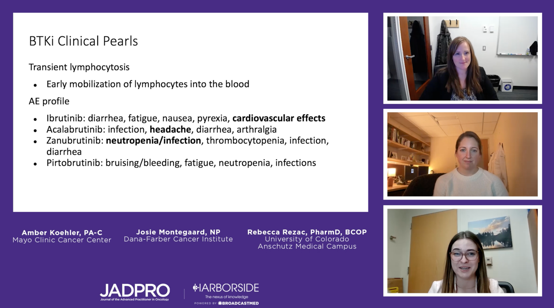 Videos for the Advanced Practitioner - What Advanced Practitioners Need to Know About CLL With a ...