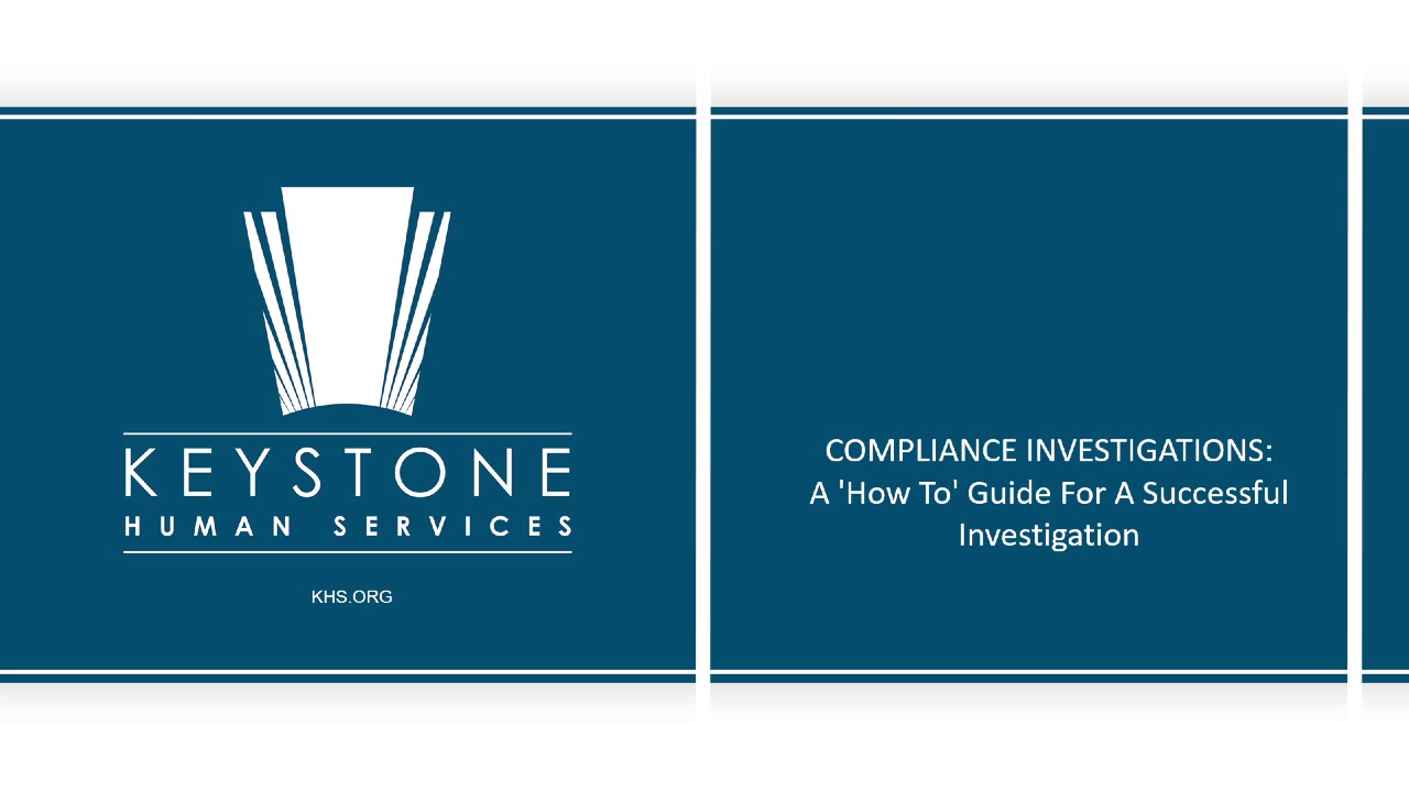 Compliance Investigations: a 'How To' Guide For A Successful ...