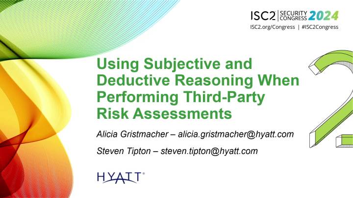 Using Subjective and Deductive Reasoning When Performing Third-Party ...