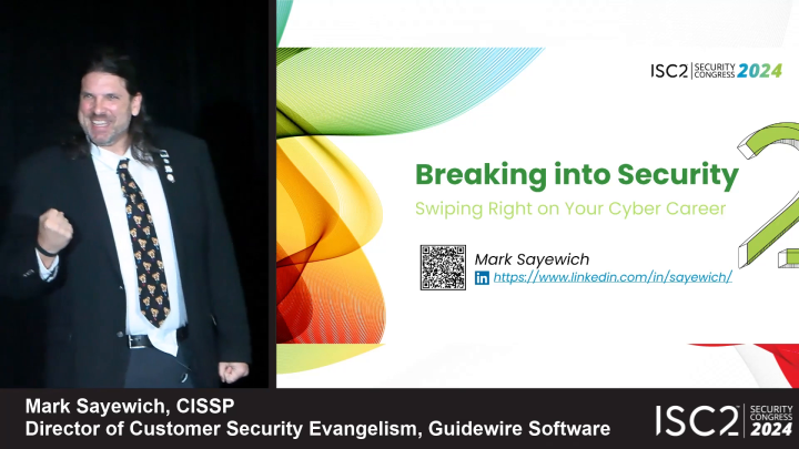 Breaking into Security: Swiping Right on Your Cyber Career - ISC2