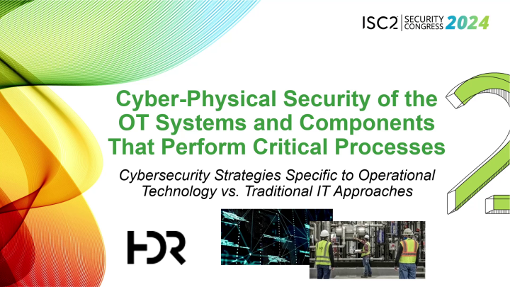 Cyber-Physical Security of the OT Systems and Components That Perform ...