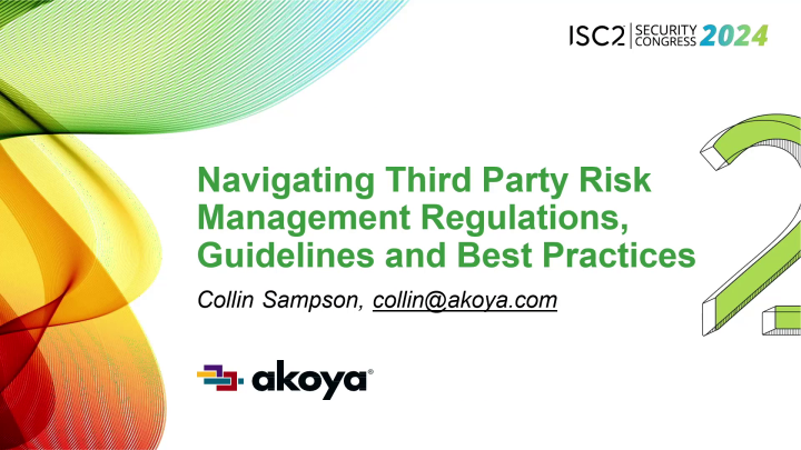 Navigating Third Party Risk Management Regulations, Guidelines and Best ...