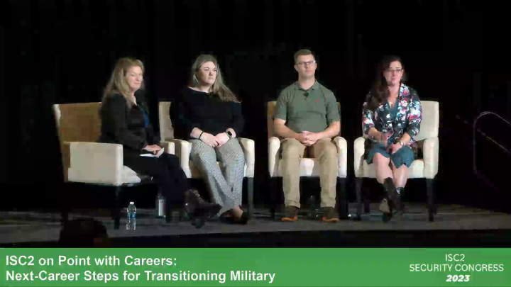 ISC2 on Point with Careers Next-Career Steps for Transitioning Military ...