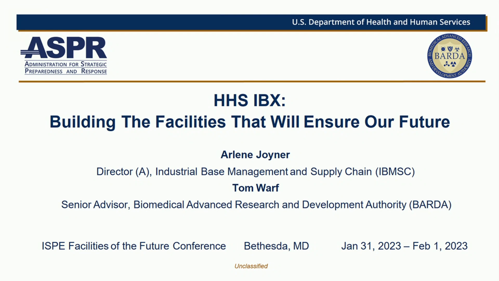 HHS IBX: Building the Facilities that will Ensure our Future ...