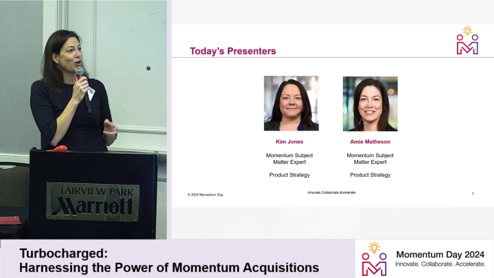 Turbocharged: Harnessing the Power of Momentum Acquisitions - Momentum Day, CGI Federal