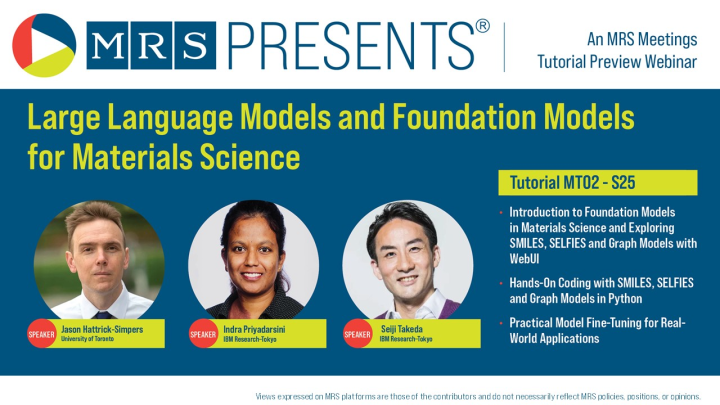 Large Language Models and Foundation Models for Materials Science ...