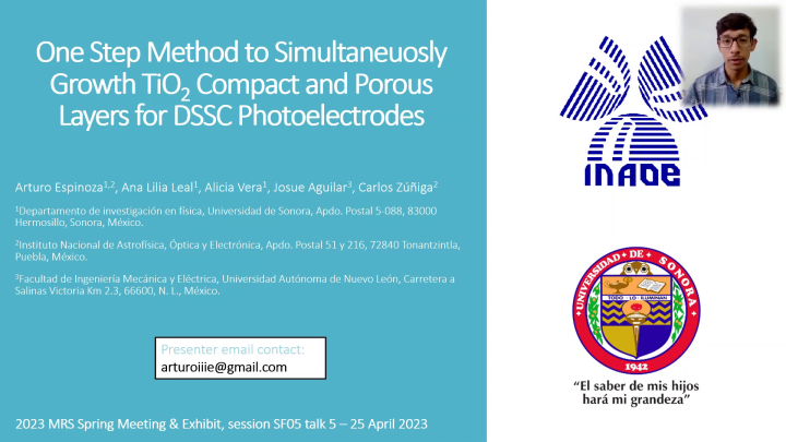 Sf05 13 05 One Step Method To Simultaneously Growth Tio2 Compact And
