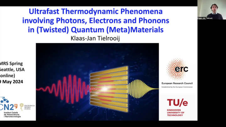 QT01.13.04: Ultrafast Thermodynamic Phenomena Involving Photons ...