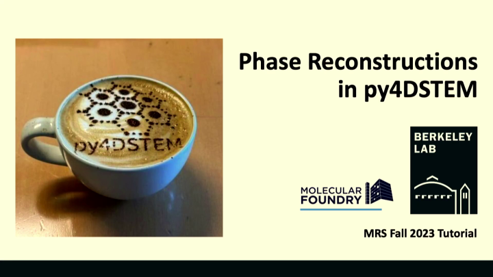 Experiment and Simulation Methods in 4D STEM: Part 3 - Using py4DSTEM for Phase Contrast Imaging ...