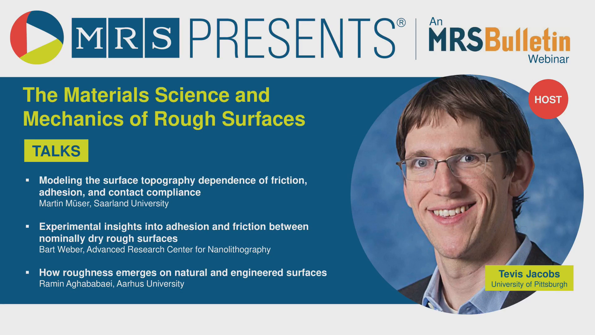 The Materials Science and Mechanics of Rough Surfaces - Materials ...