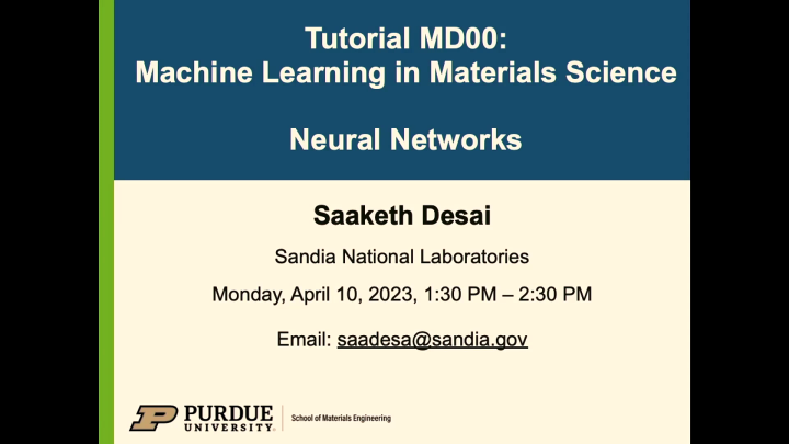 Machine Learning in Materials Science - Part 3:Neural Networks ...