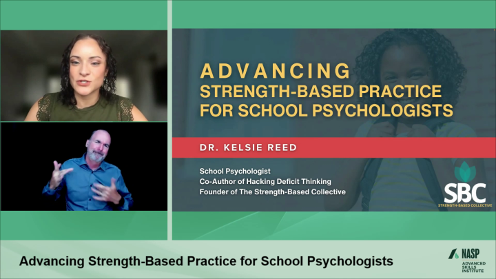 Advancing Strength-Based Practice for School Psychologists - National ...