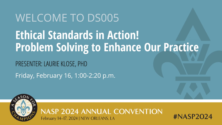 Ethical Standards in Action! Problem Solving to Enhance Our Practice ...