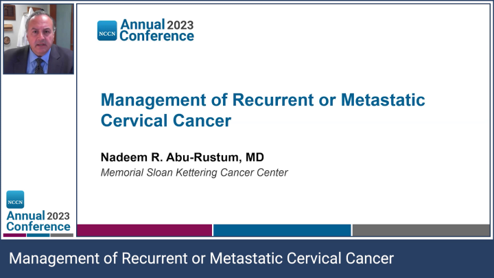Management of Recurrent or Metastatic Cervical Cancer - National ...