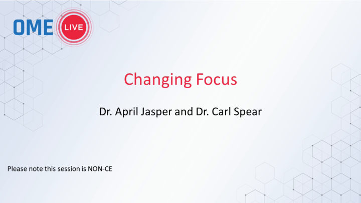 Changing Focus - Optometric Management Education