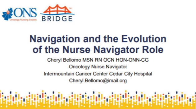 Navigation and the Evolution of the Nurse Navigator Role - Oncology ...