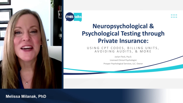 Neuropsychological and Psychological Testing through Private Insurance ...