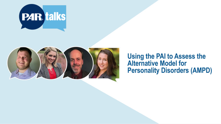 Using the PAI to Assess the Alternative Model for Personality Disorders ...
