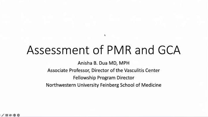 Assessment of GCA and PMR - RheumNow