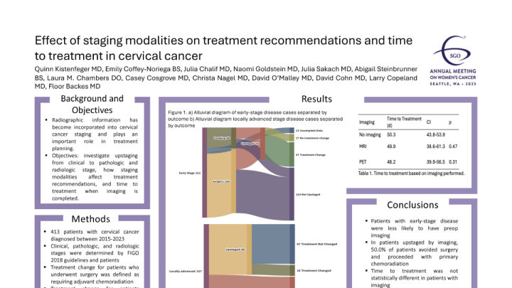 Effect of staging modalities on treatment recommendations and time to ...