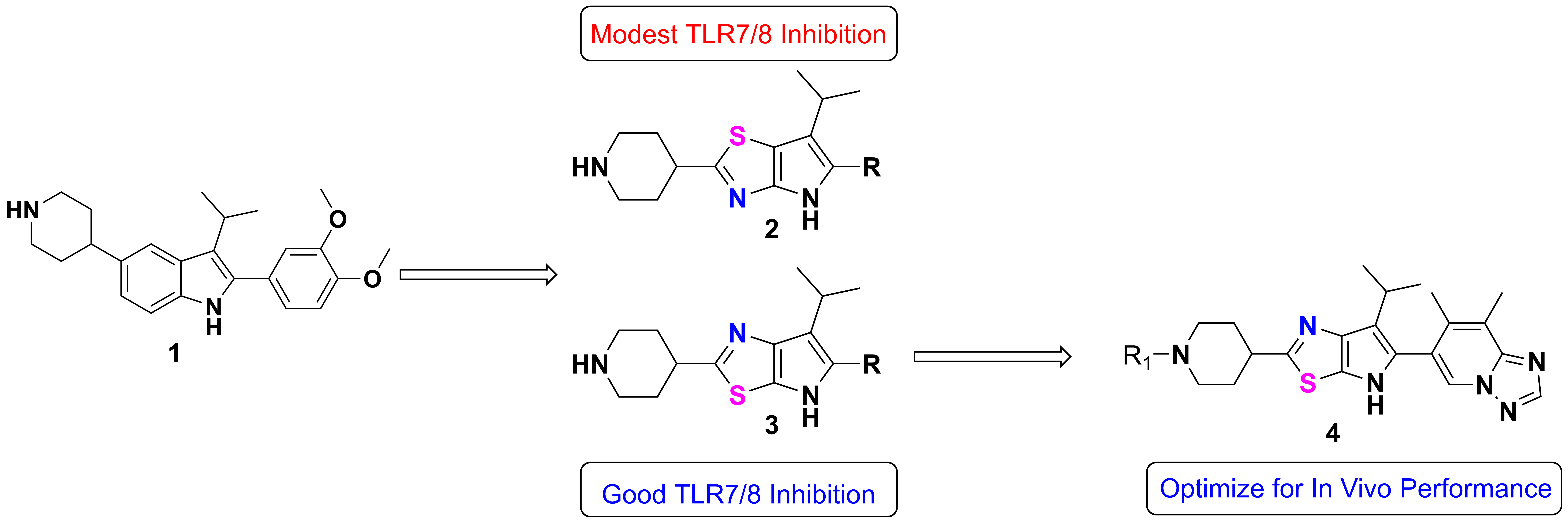 Optimization of 4H-pyrrolo[3,2-d]thiazole based antagonists of toll ...