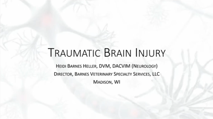 Traumatic Brain Injury - Veterinary Emergency and Critical Care Society