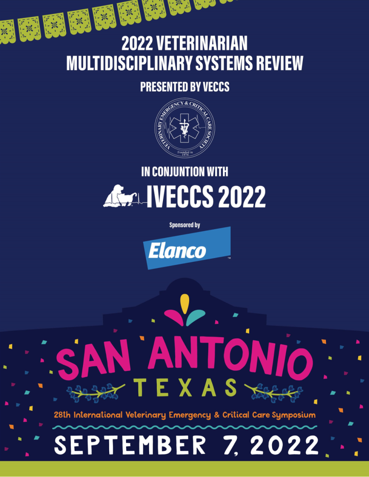 IVECCS 2022 Veterinarian MDR - Veterinary Emergency and Critical Care Society